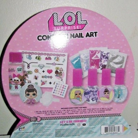 Costumes | Lol Surprise Confetti Nail Art | Poshmark